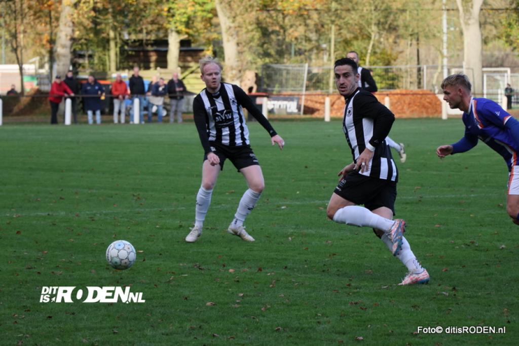 Drie doelpunten voor Roden niet genoeg. Opnieuw verlies in eigen huis ...