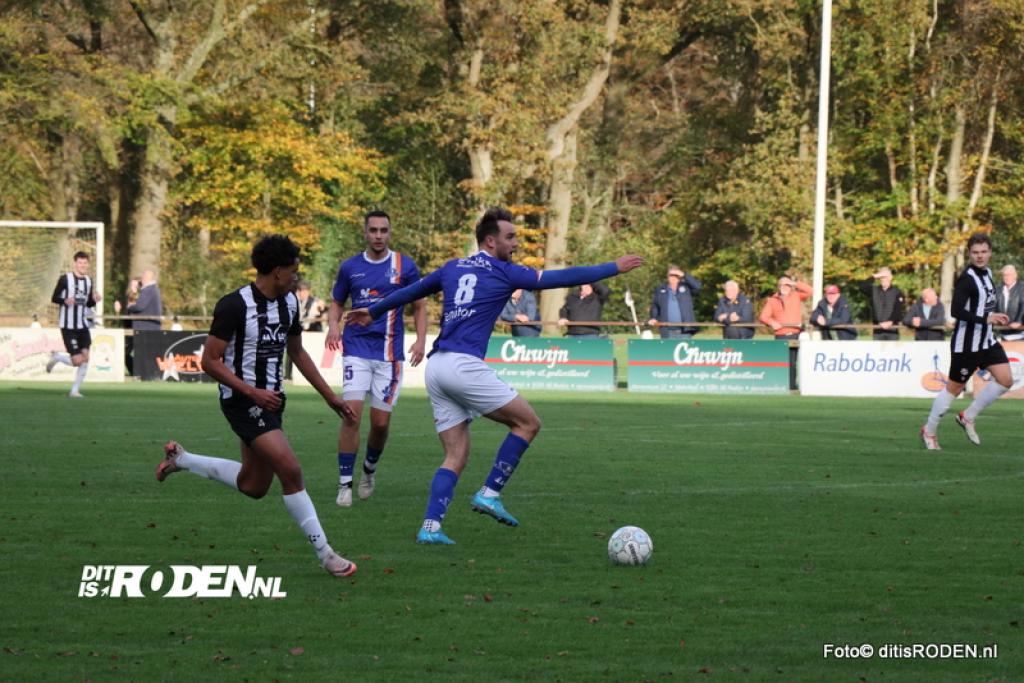 Drie doelpunten voor Roden niet genoeg. Opnieuw verlies in eigen huis ...