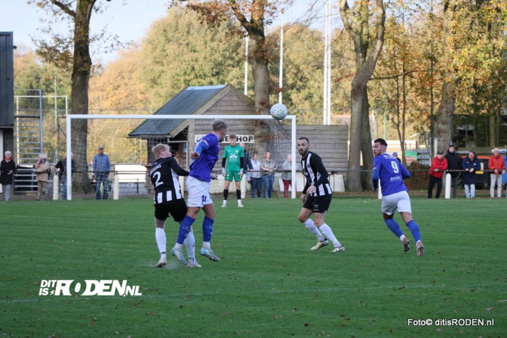 Drie doelpunten voor Roden niet genoeg. Opnieuw verlies in eigen huis ...