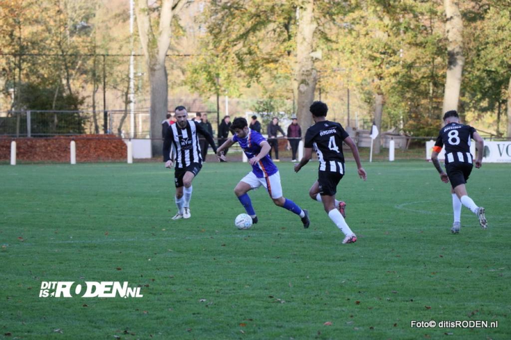 Drie doelpunten voor Roden niet genoeg. Opnieuw verlies in eigen huis ...