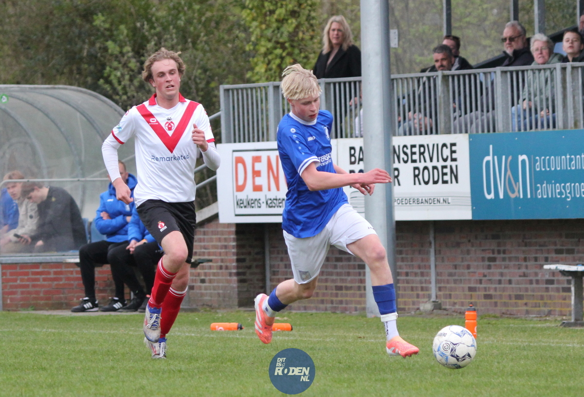 Piepjong Nieuw-Roden imponeert tegen GRC en boekt ruime zege - Dit is ...